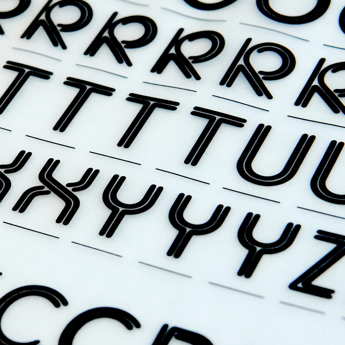 Letraset: Uptight Neon – Odd Goose